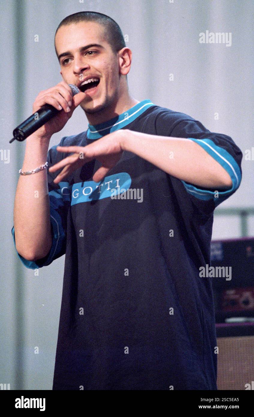 Milan Italy 18/03/1999: Tormento,italian rapper of the Sottotono Hip ...
