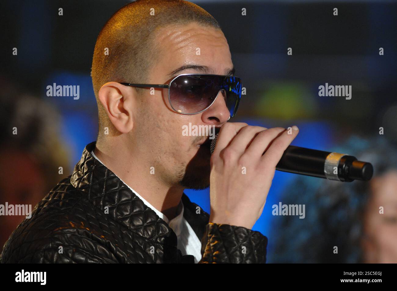Milan Italy 23/02/2008: Tormento,italian rapper of the Sottotono Hip ...