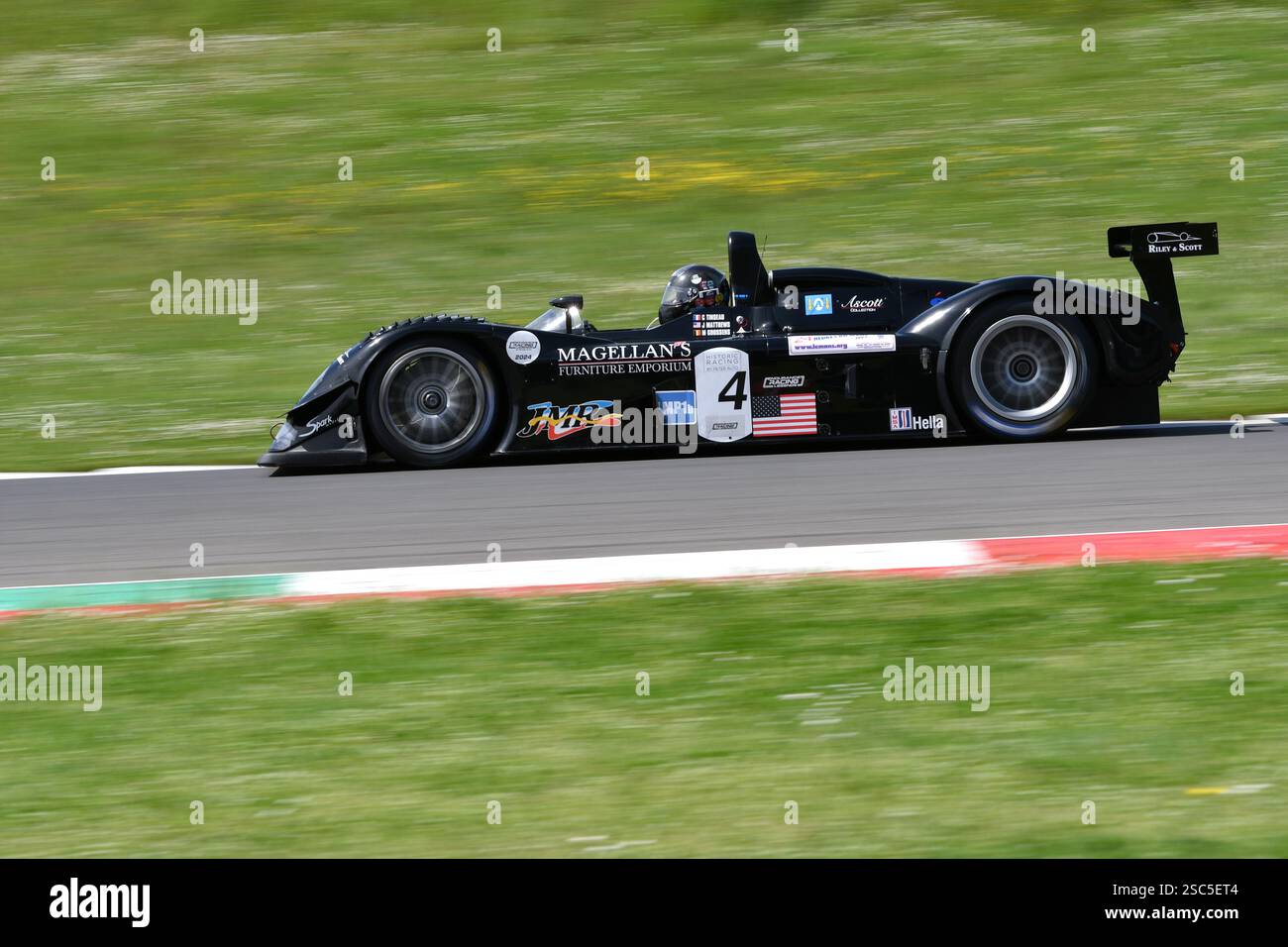 Scarperia, 5 April 2024: Riley & Scott MK III C year 2002 in action ...