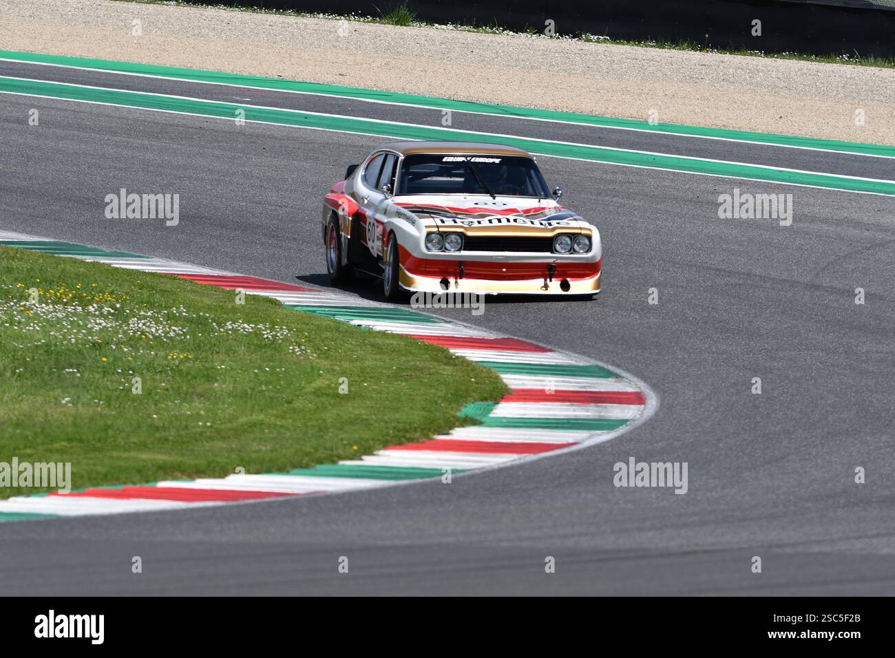 Scarperia, Italy - April 5th 2024: Ford Capri RS 3100 Cologne year 1974 ...