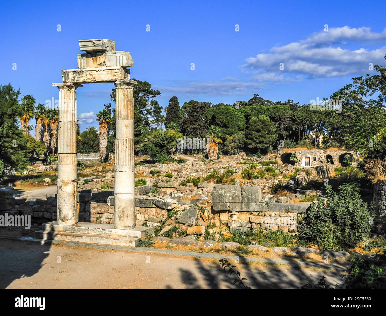 Kos ancient town aegean hi-res stock photography and images - Alamy