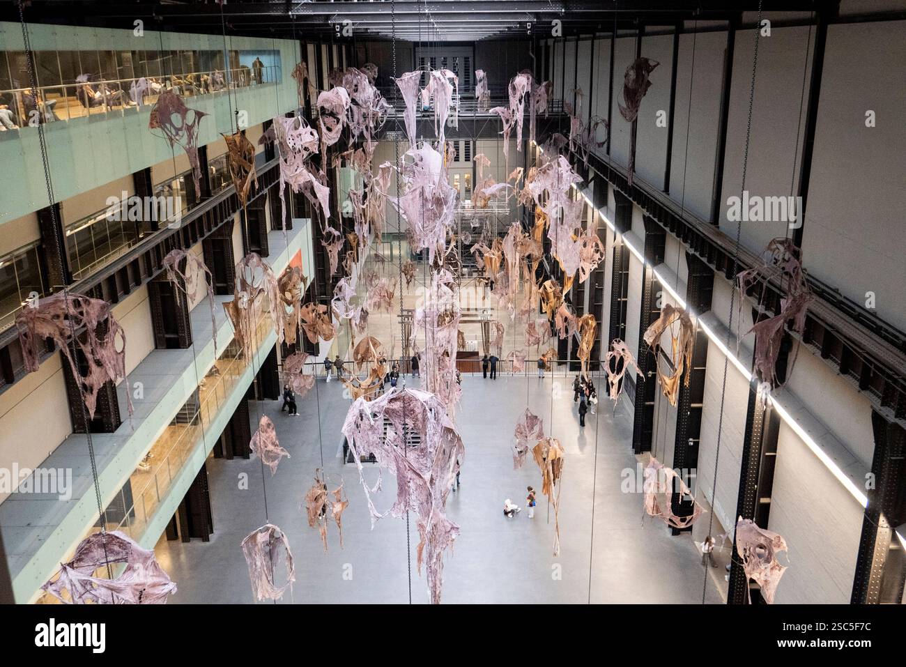 Open Wound by Mire Lee on display in the Turbine hall at The Tate ...