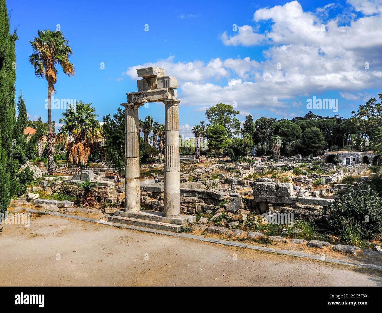 Kos ancient town aegean hi-res stock photography and images - Alamy