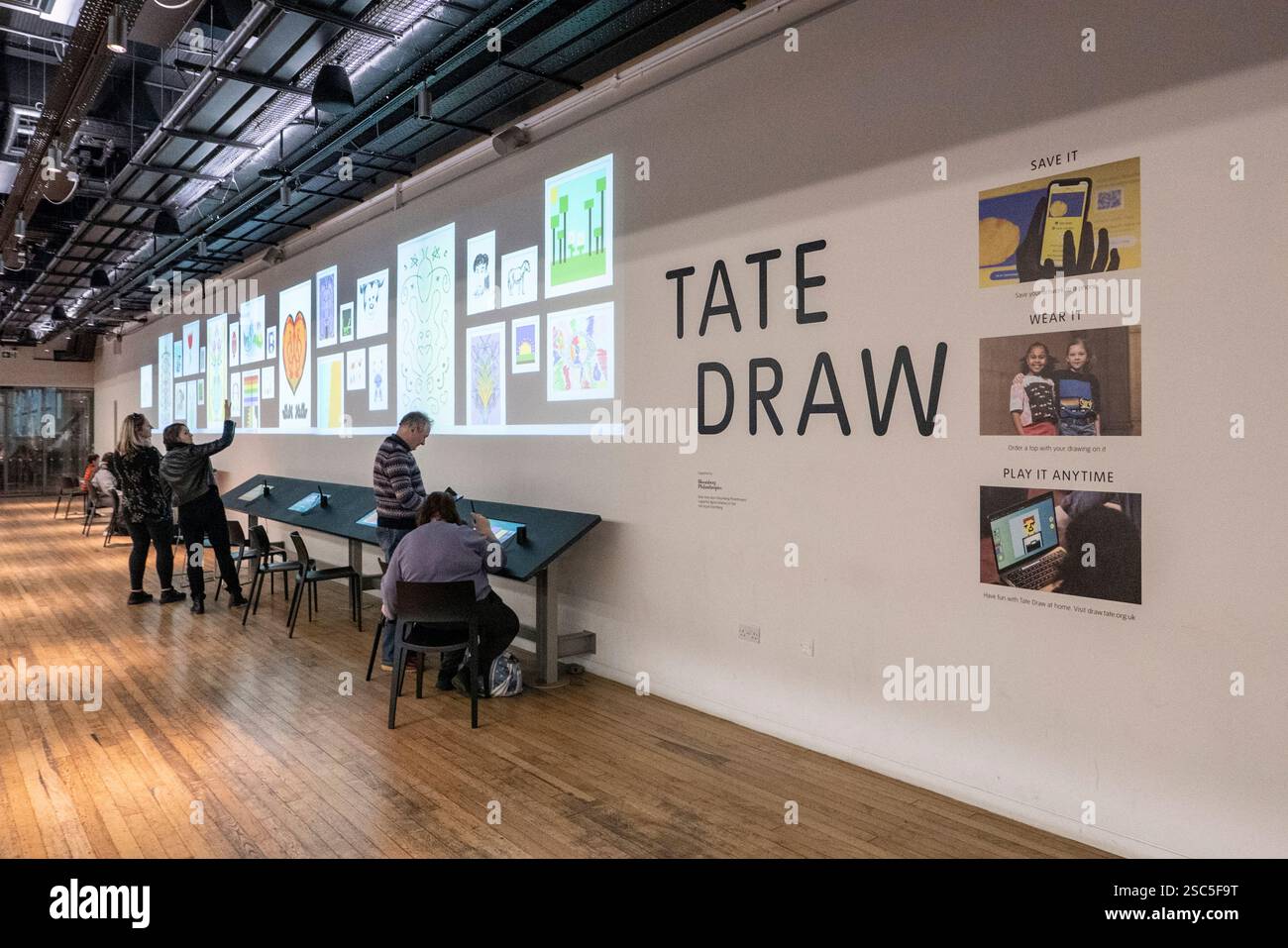 The tate draw area hi-res stock photography and images - Alamy