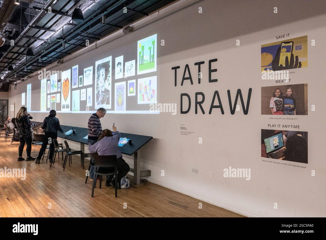 The tate draw area hi-res stock photography and images - Alamy