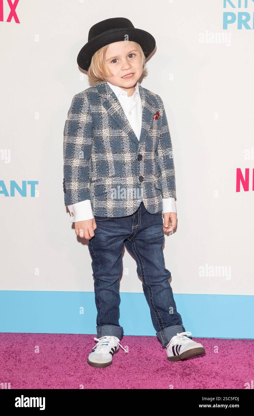 Duke McCloud attends Netflix's 'Kinda Pregnant' New York Premiere at Paris Theater in New York ...