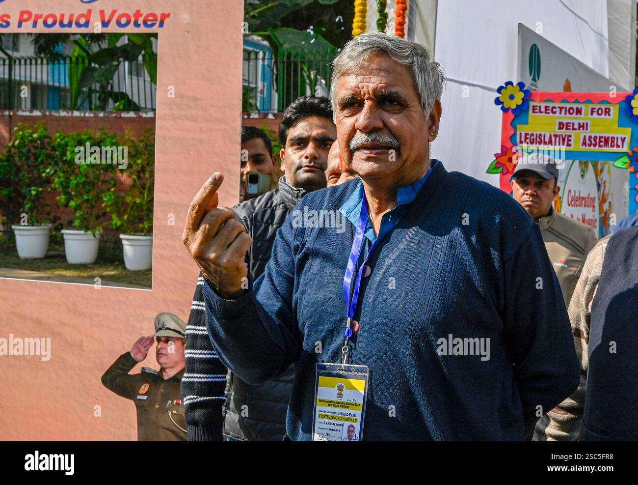 New Delhi, India. 05th Feb, 2025. NEW DELHI, INDIA - FEBRUARY 5 ...