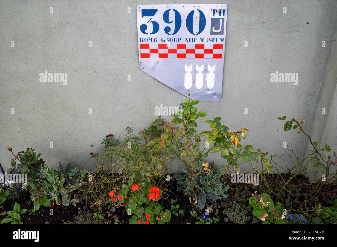 390th Bomb Group air museum Parham Suffolk Stock Photo - Alamy