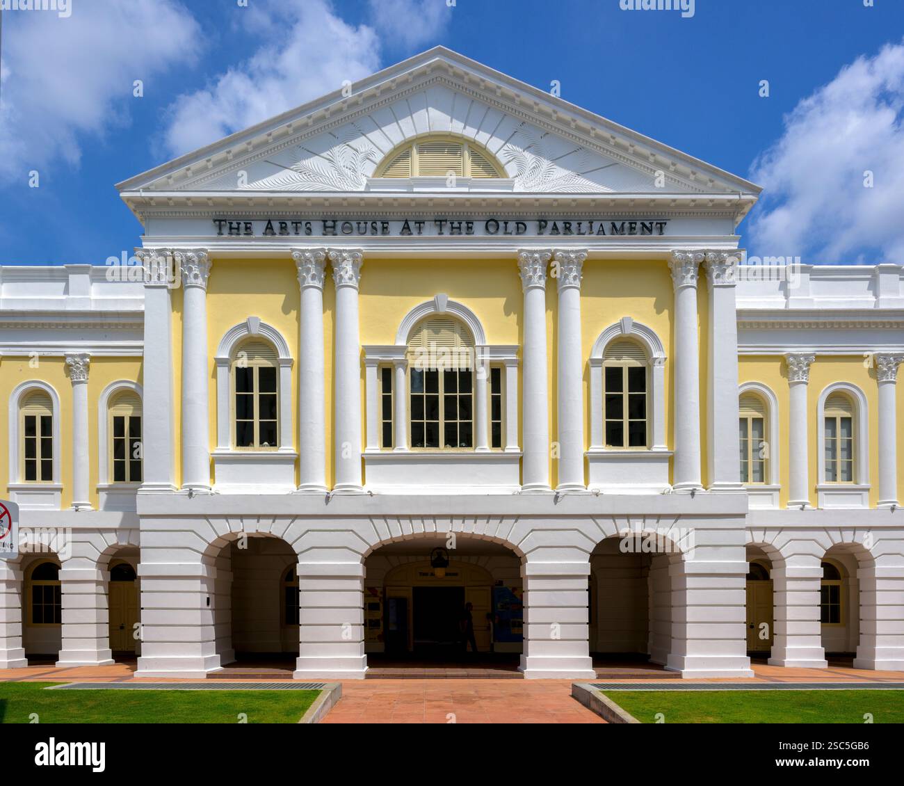 The neo-Palladian Old Parliament House, built in 1827, was originally ...