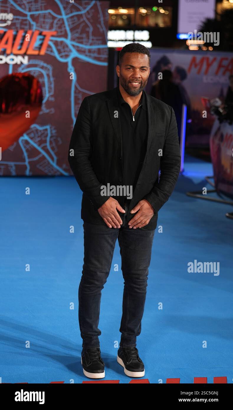 Ray Fearon attends the UK premiere of My Fault, at Cineworld Leicester ...