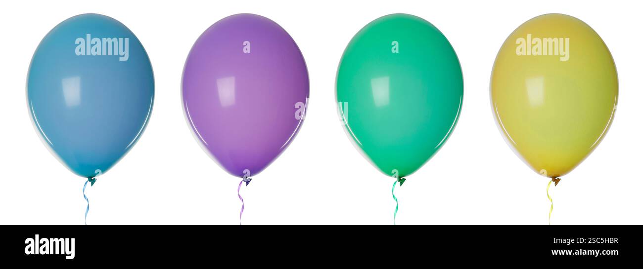 Set four bright colors Cut Out Stock Images & Pictures - Alamy