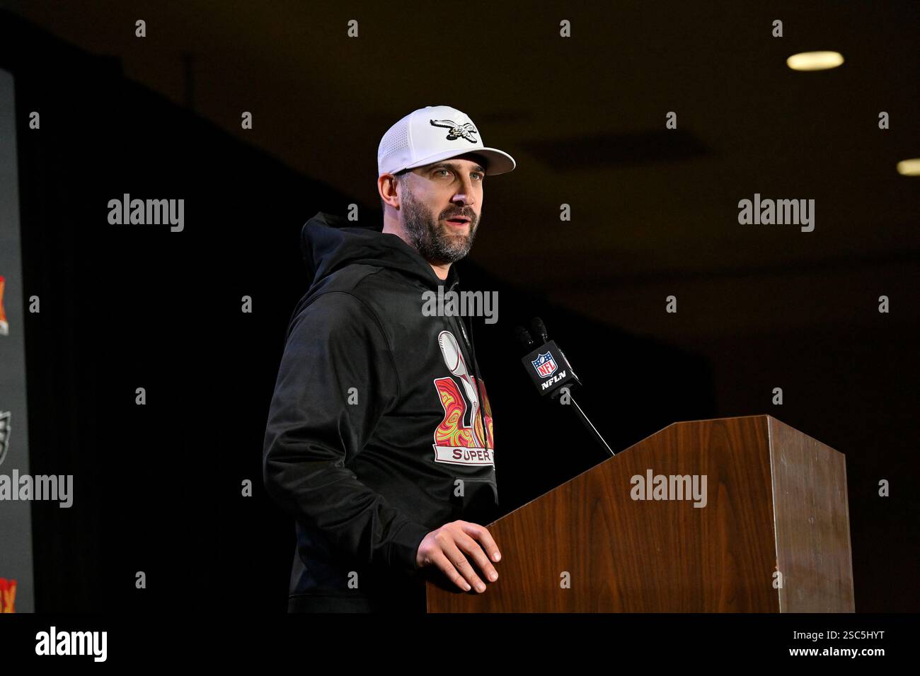 Caesars Superdome. 5th Feb, 2025. New Orleans LA; Philadelphia Eagles ...