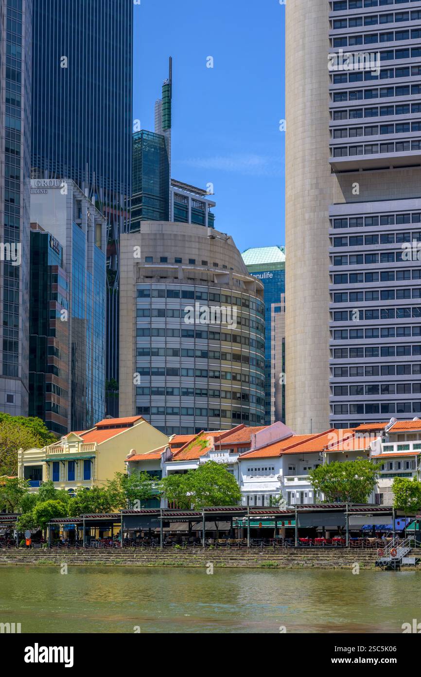 The traditional shophouses in the conservation areas of Singapore's ...