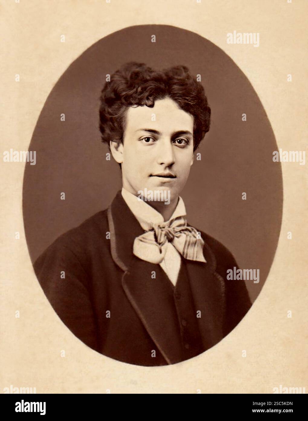 1867 c., Pistoia , Tuscany , ITALY : The italian painter ANDREA LANDINI ...