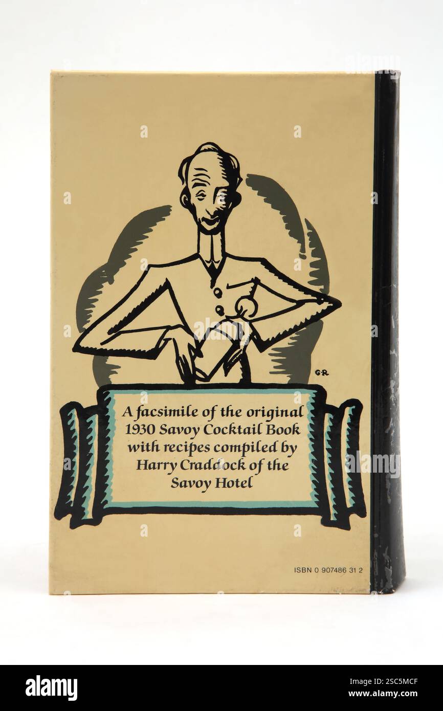Art Deco 1930's Antique The Savoy Cocktail Book Compiled by Harry ...