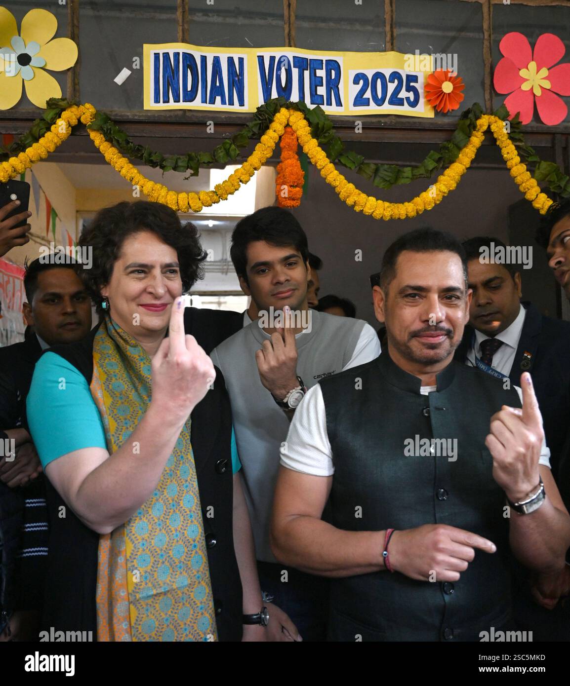 NEW DELHI, INDIA - FEBRUARY 5: Congress General Secretary & MP Priyanka ...