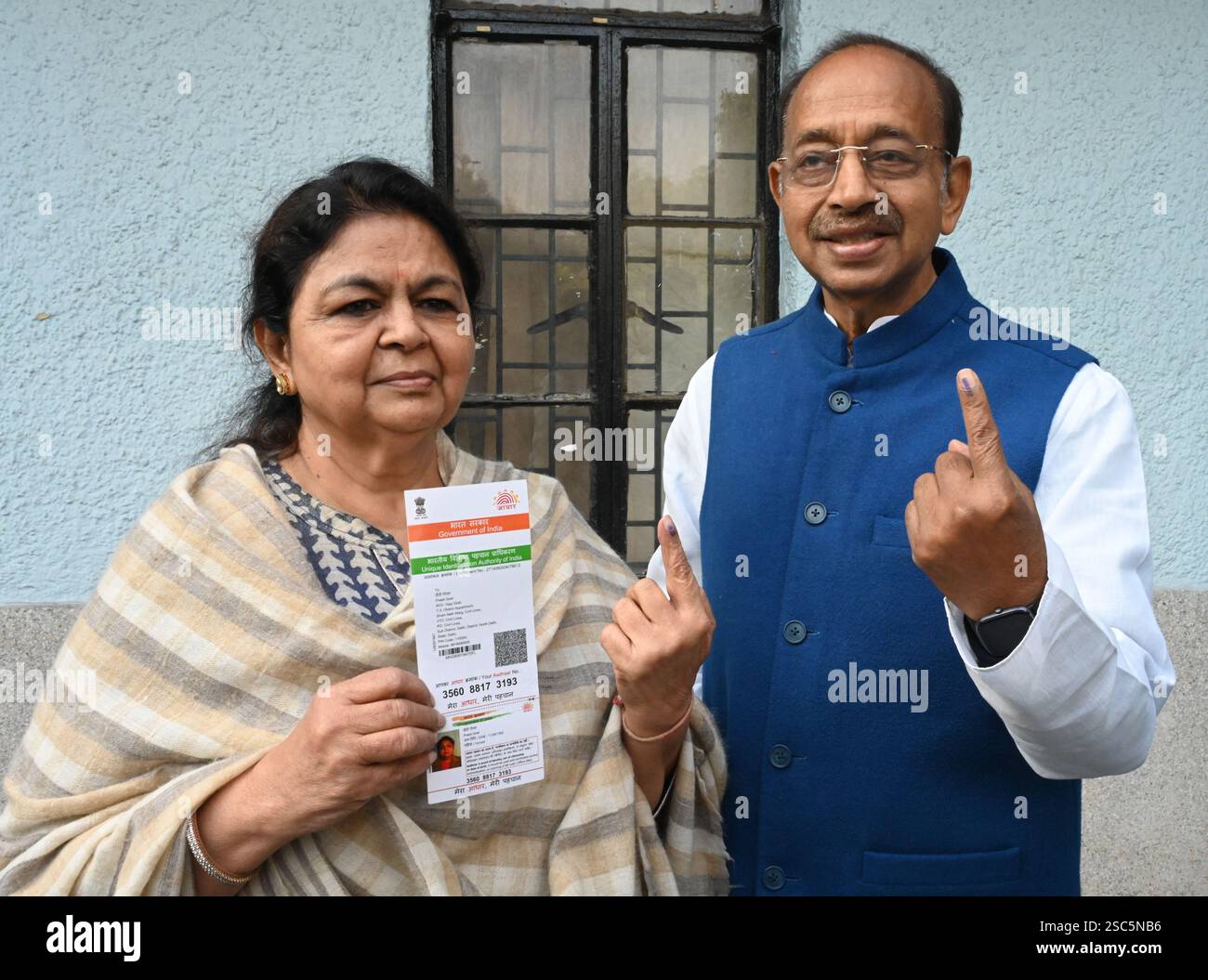 NEW DELHI, INDIA - FEBRUARY 5: Former union minister Vijay goel along ...