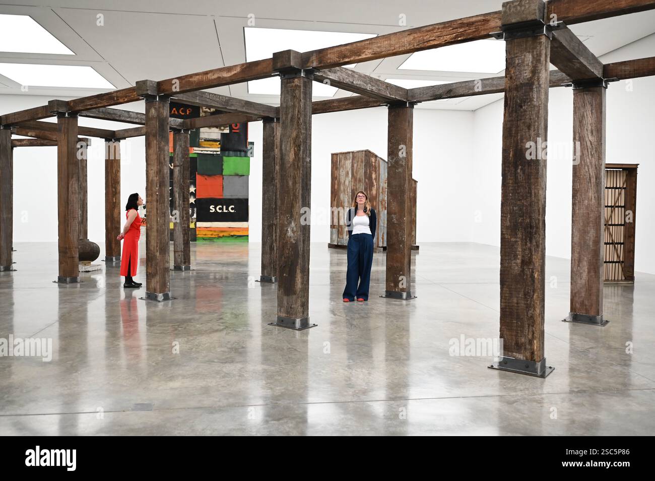 American artist Theaster Gates returns back to London taking over the ...