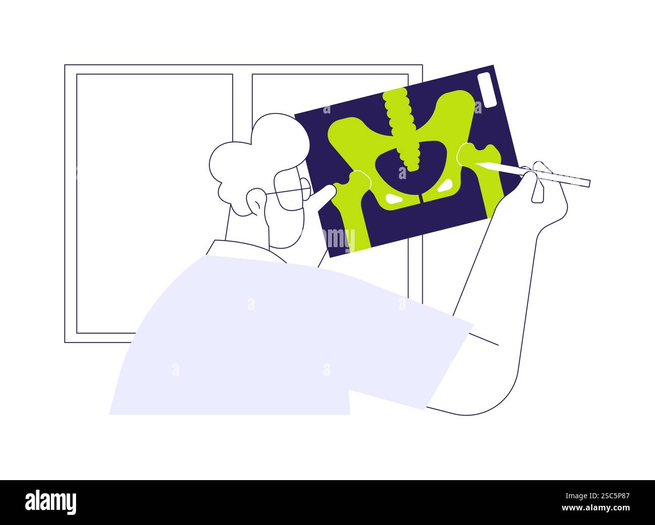 Orthopaedic trauma abstract concept vector illustration Stock Vector ...