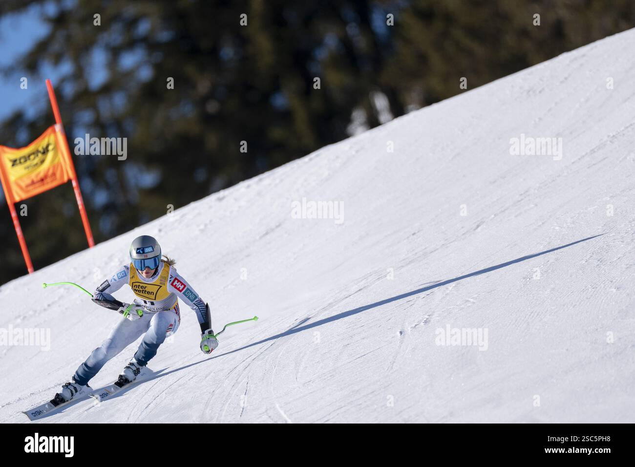 SAALBACH, AUSTRIA - FEBRUARY 5: Kajsa Vickhoff Lie of Norway during the ...