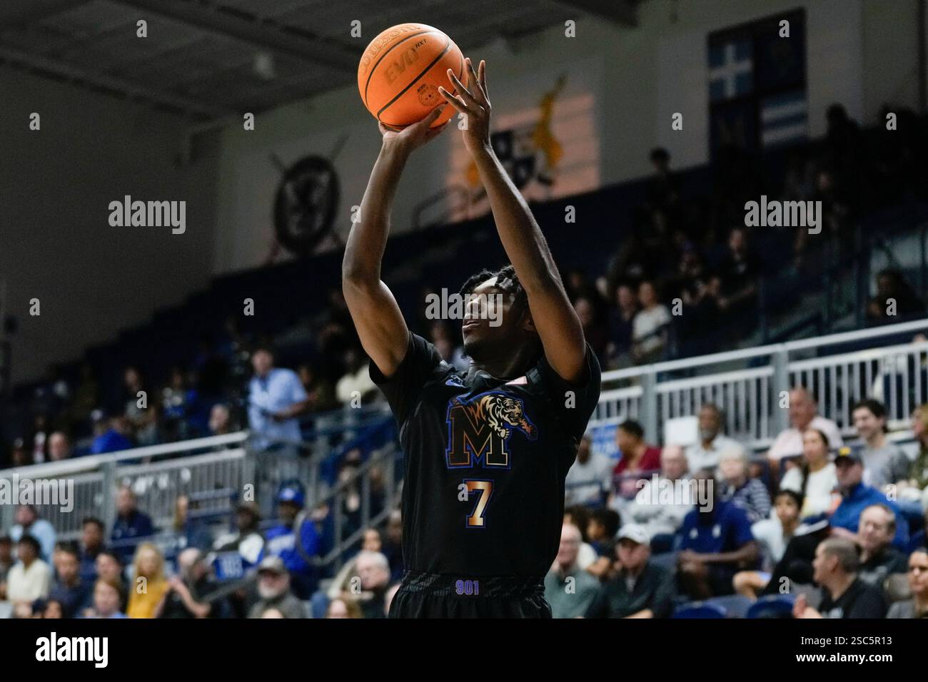 Memphis guard PJ Carter shoots during the first half of an NCAA college ...