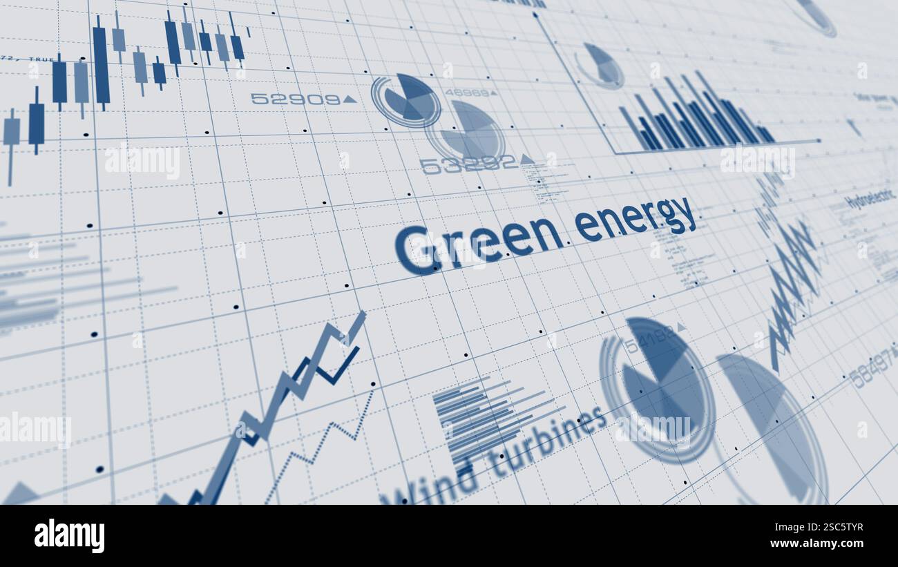 Earth data charts graphs animation hi-res stock photography and images ...