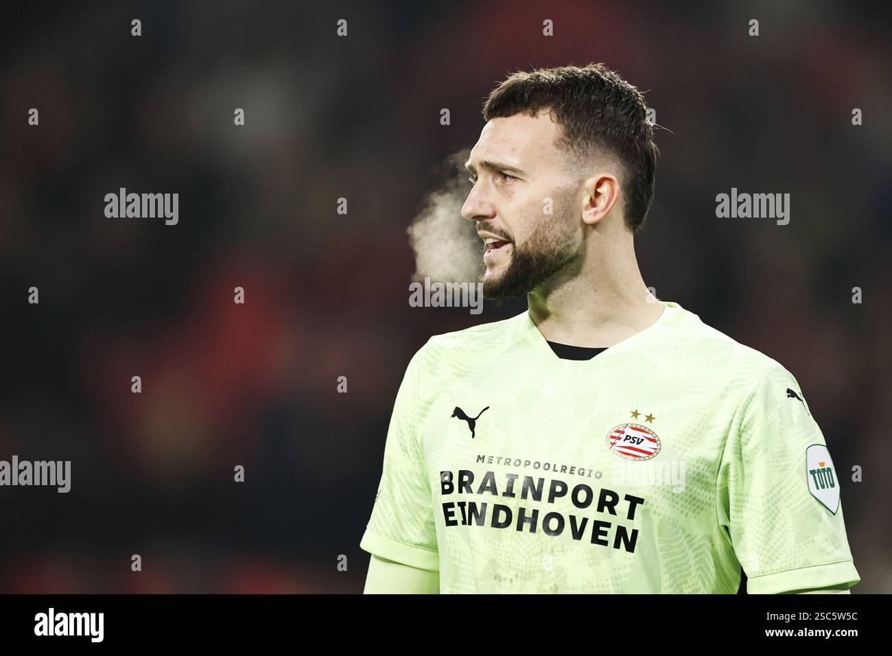 EINDHOVEN - PSV Eindhoven goalkeeper Joel Drommel during the KNVB Cup match between PSV ...