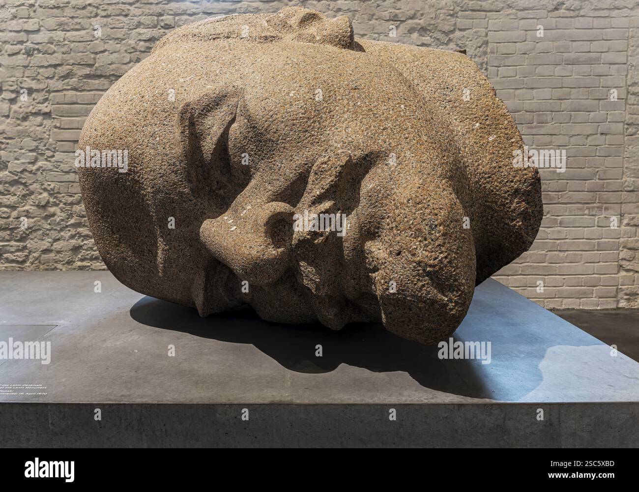 Head of Lenin Monument, Proviantmagazin Zitadelle Spandau, Exhibition ...