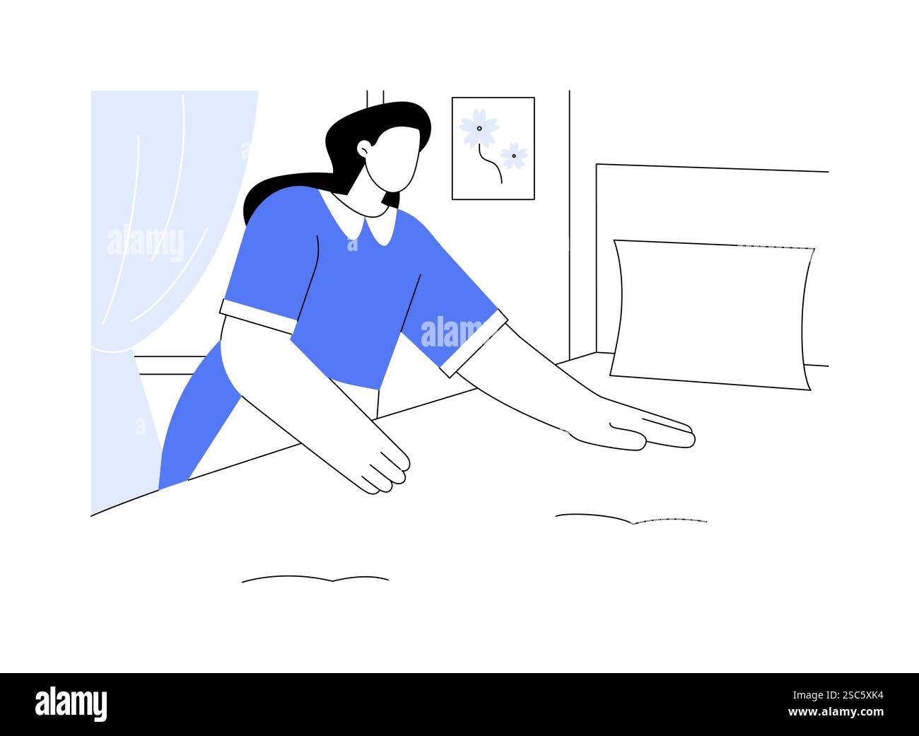 Housekeeping isolated cartoon vector illustrations Stock Vector Image ...