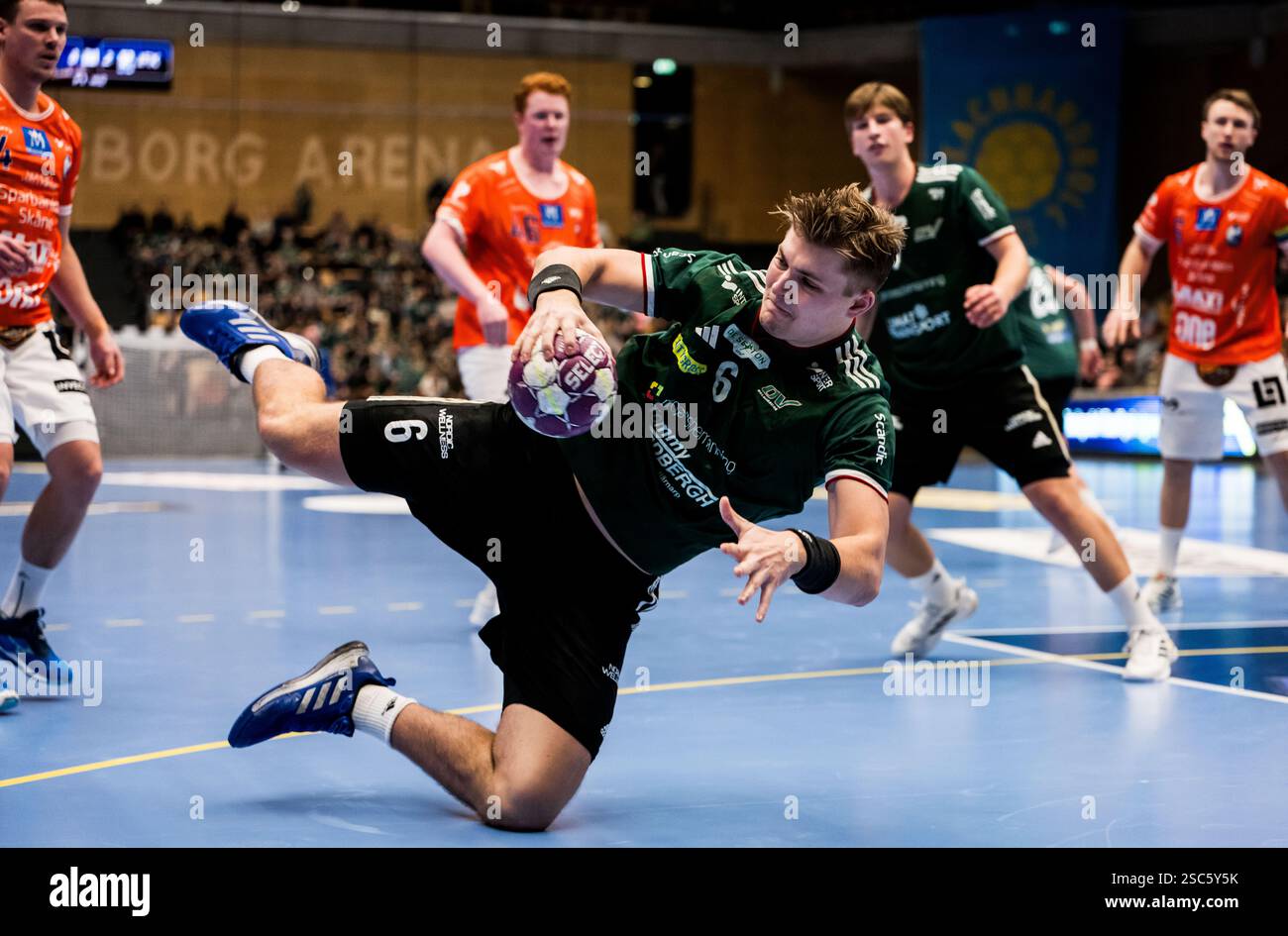 Helsingborg, Sverige. 05th Feb, 2025. 250205 OV Helsingborgs Marcus Björkman under ...