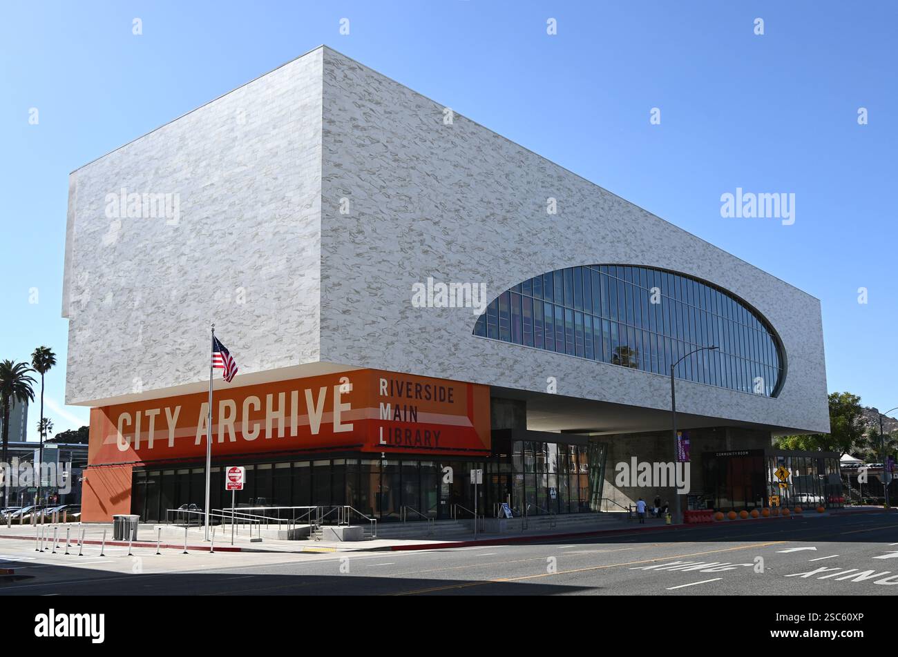 RIVERSIDE, CALIFORNIA - 2 FEB 2025: The Riverside Main Library on ...