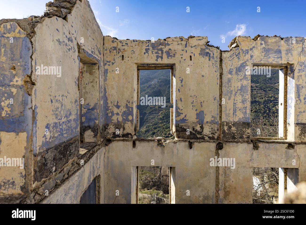 Lost place, abandoned houses and ruins in the ghost village, Gairo ...