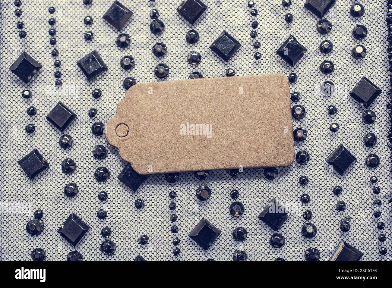 Price tag gift tag sale tag address label etc Stock Photo - Alamy