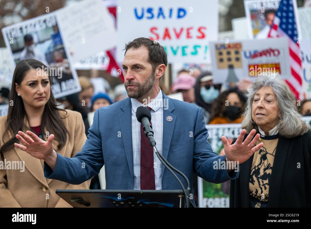 Washington, United States. 05th Feb, 2025. Representative Jason Crow, D ...