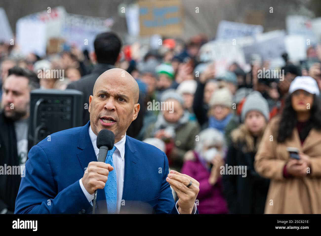 Washington, United States. 05th Feb, 2025. Senator Cory Booker, D-Nj ...