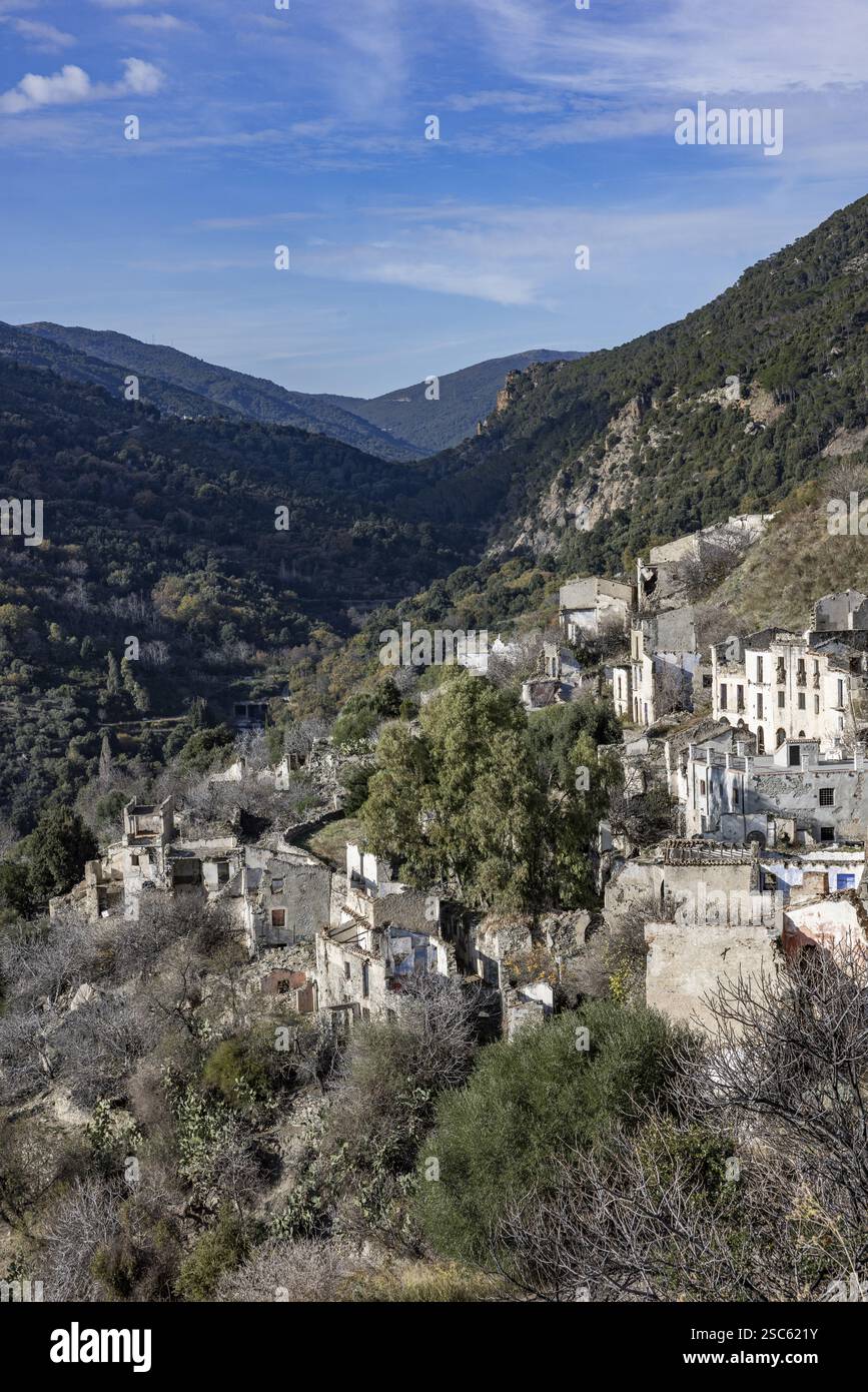 Lost place, abandoned houses and ruins in the ghost village, Gairo ...