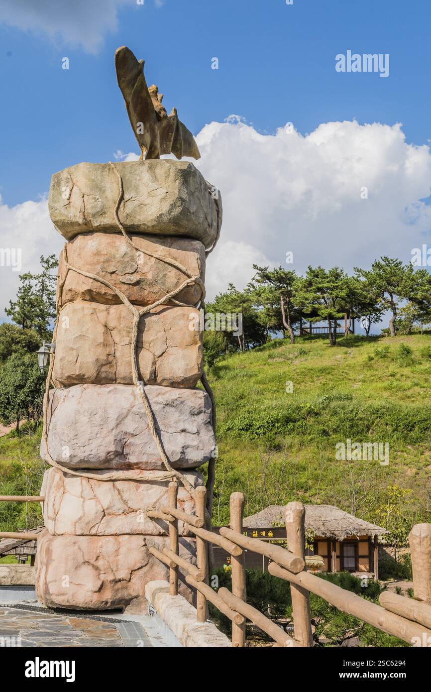 Hampyeong-gun, South Korea, September 27, 2020: For editorial use only ...