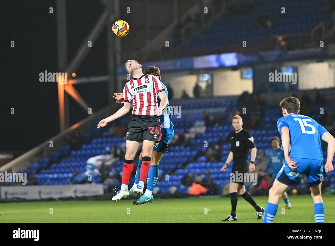 QuarteTommy Backwell (26 Cheltenham Town challenged by Archie Collins ...