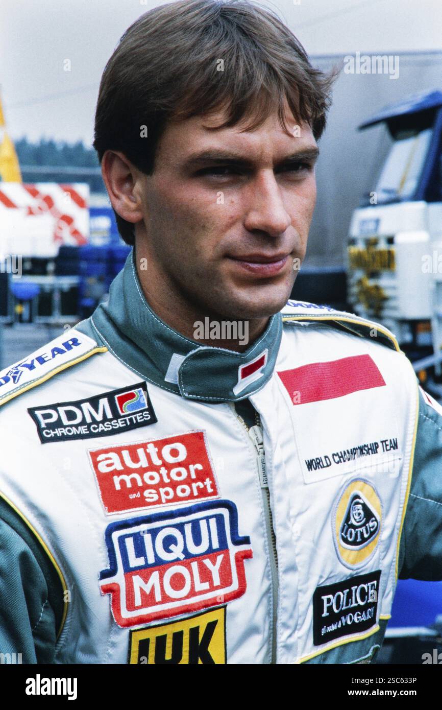 Formula 1 driver Michael Bartels (DEU), portrait, German Grand Prix ...