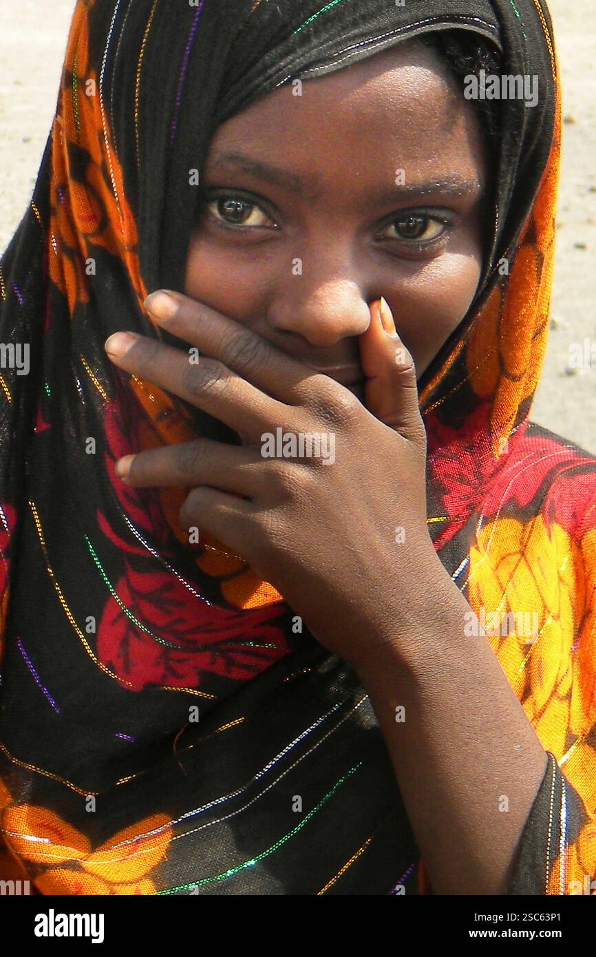 Afar Woman. Danakil. Ethiopia Stock Photo - Alamy