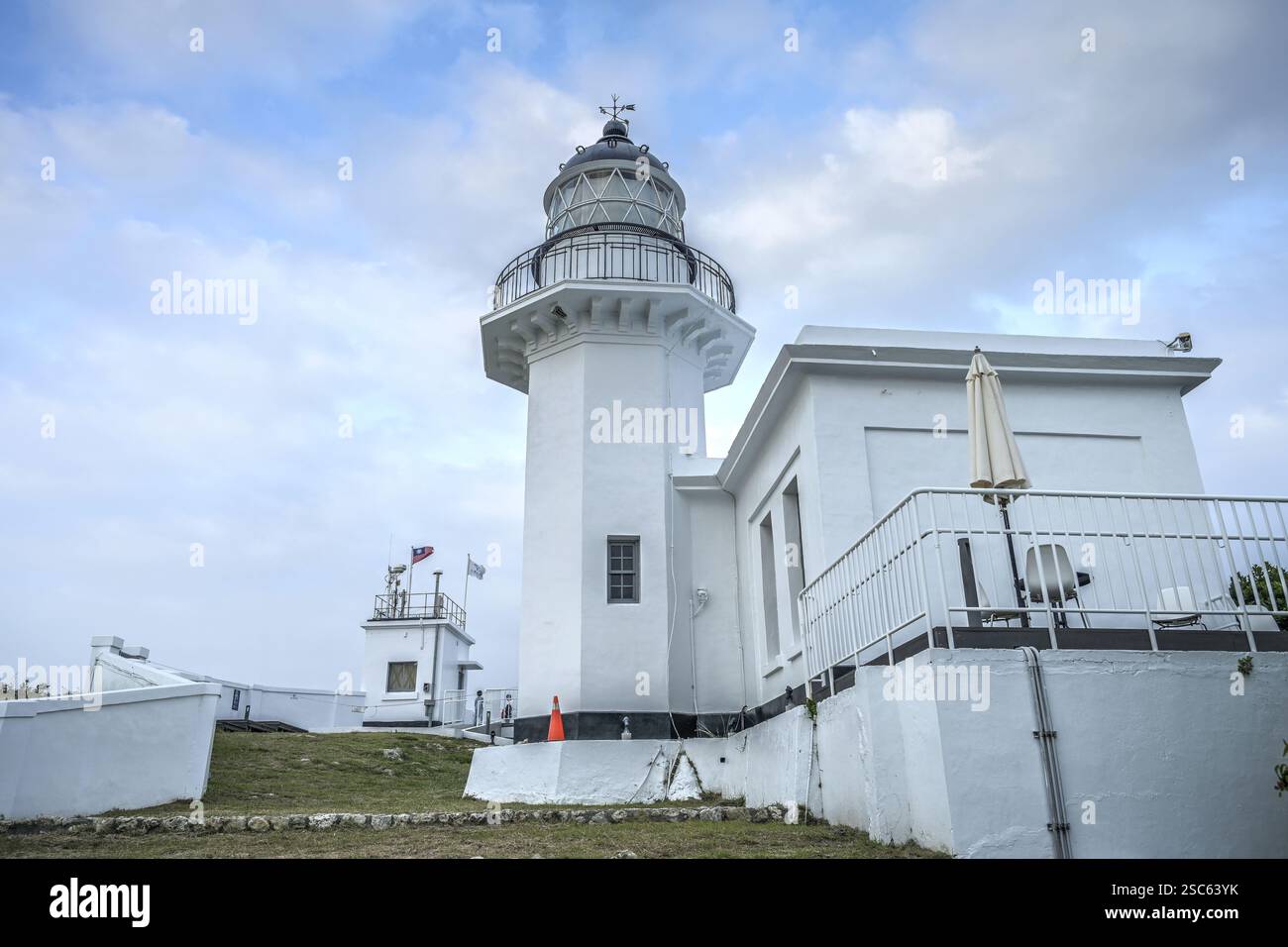 Kaohsiung Cihou Lighthouse, Cijin Insel, Kaohsiung, Taiwan Stock Photo ...