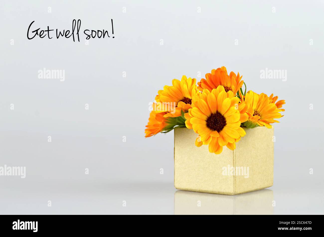 Get well soon card Stock Photo - Alamy