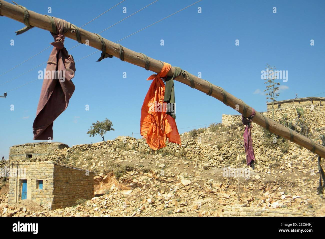 Tigray Valley. Surrounding of Wednesday. Tigray. Ethiopia Stock Photo ...