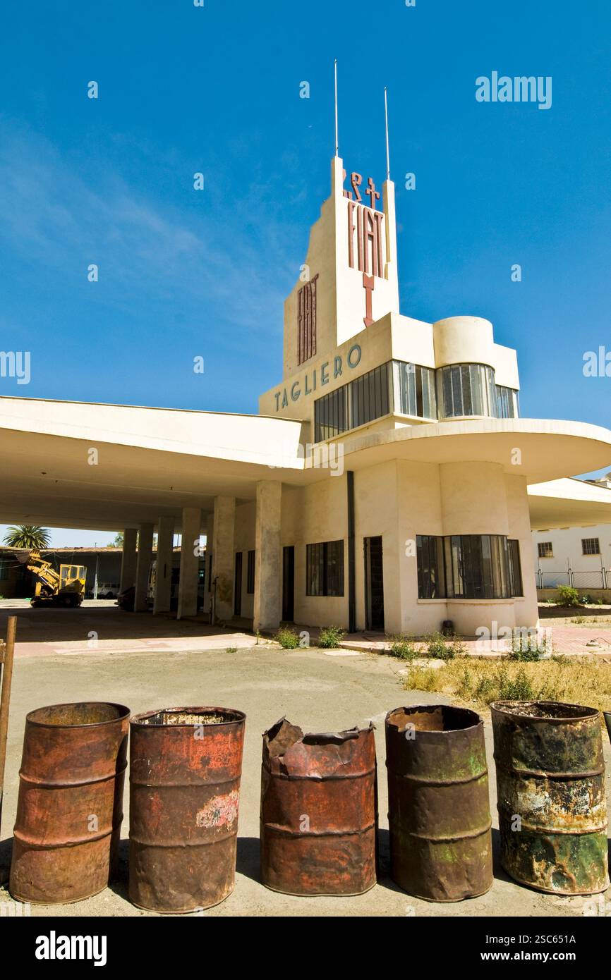Fiat Tagliero. Asmara. Eritrea Stock Photo - Alamy
