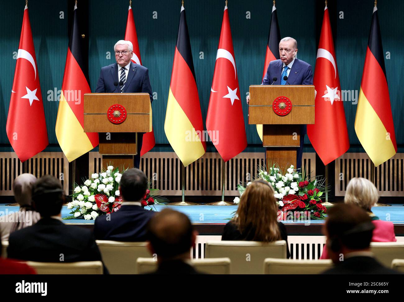Ankara, Turkey. 05th Feb, 2025. Handout photo taken and released by the ...