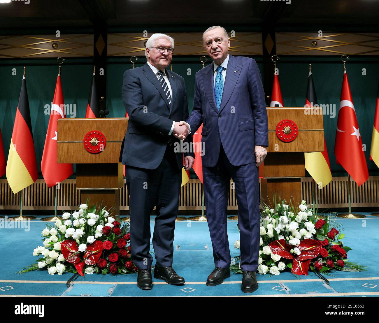 Ankara, Turkey. 05th Feb, 2025. Handout photo taken and released by the ...