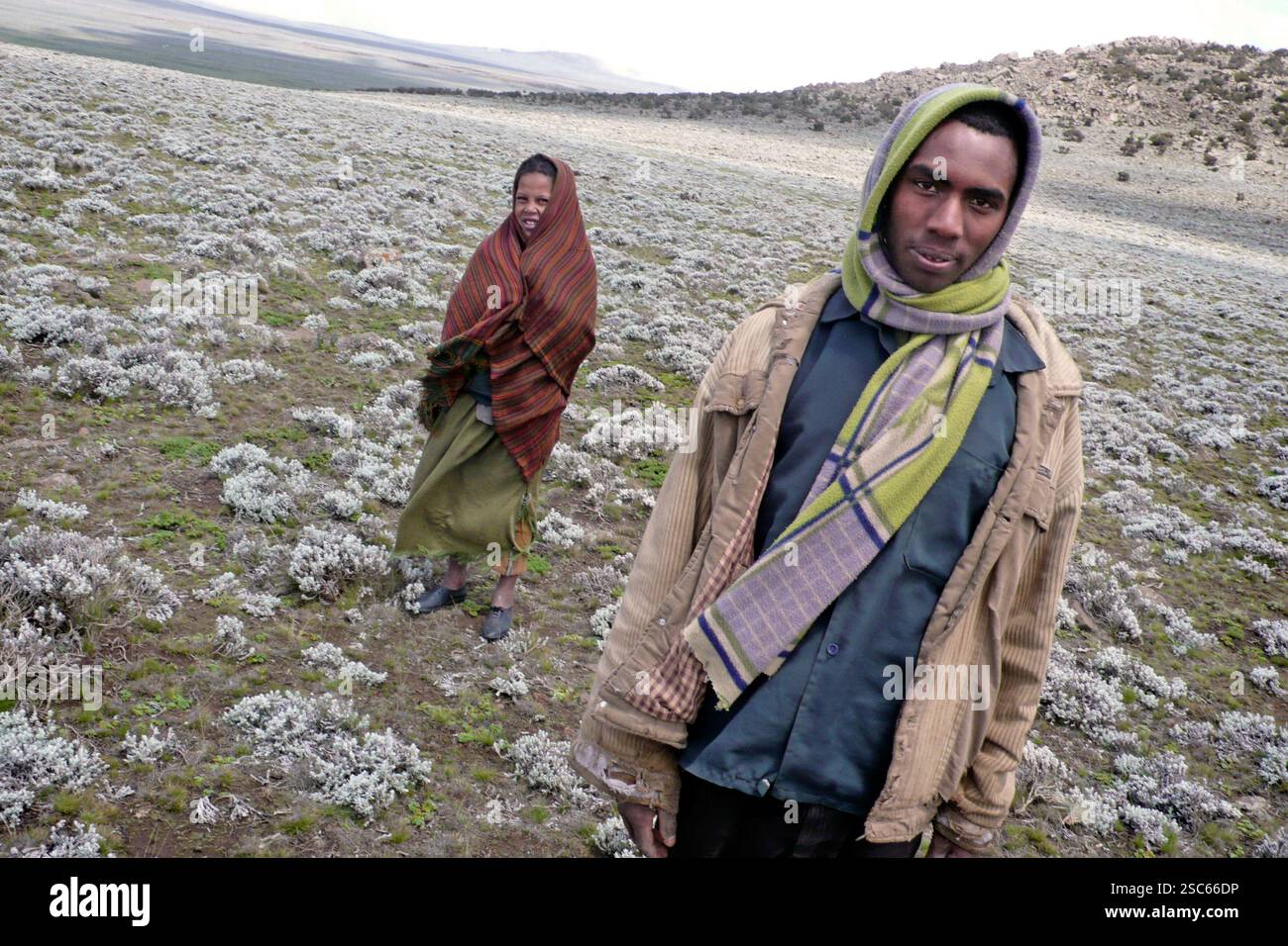 People of the plateau (Bale plateau Stock Photo - Alamy