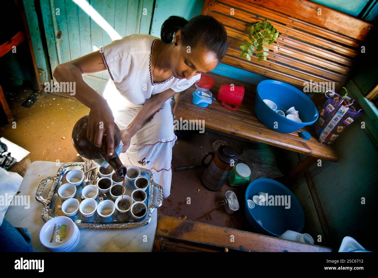 Traditional Coffee. Eritrean Railways. From Asmara to Massawa. Eritrea ...