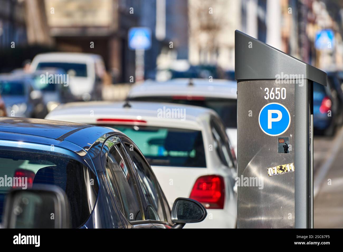 Baden-Württemberg, Stuttgart, Germany - February 5, 2025: A modern ...