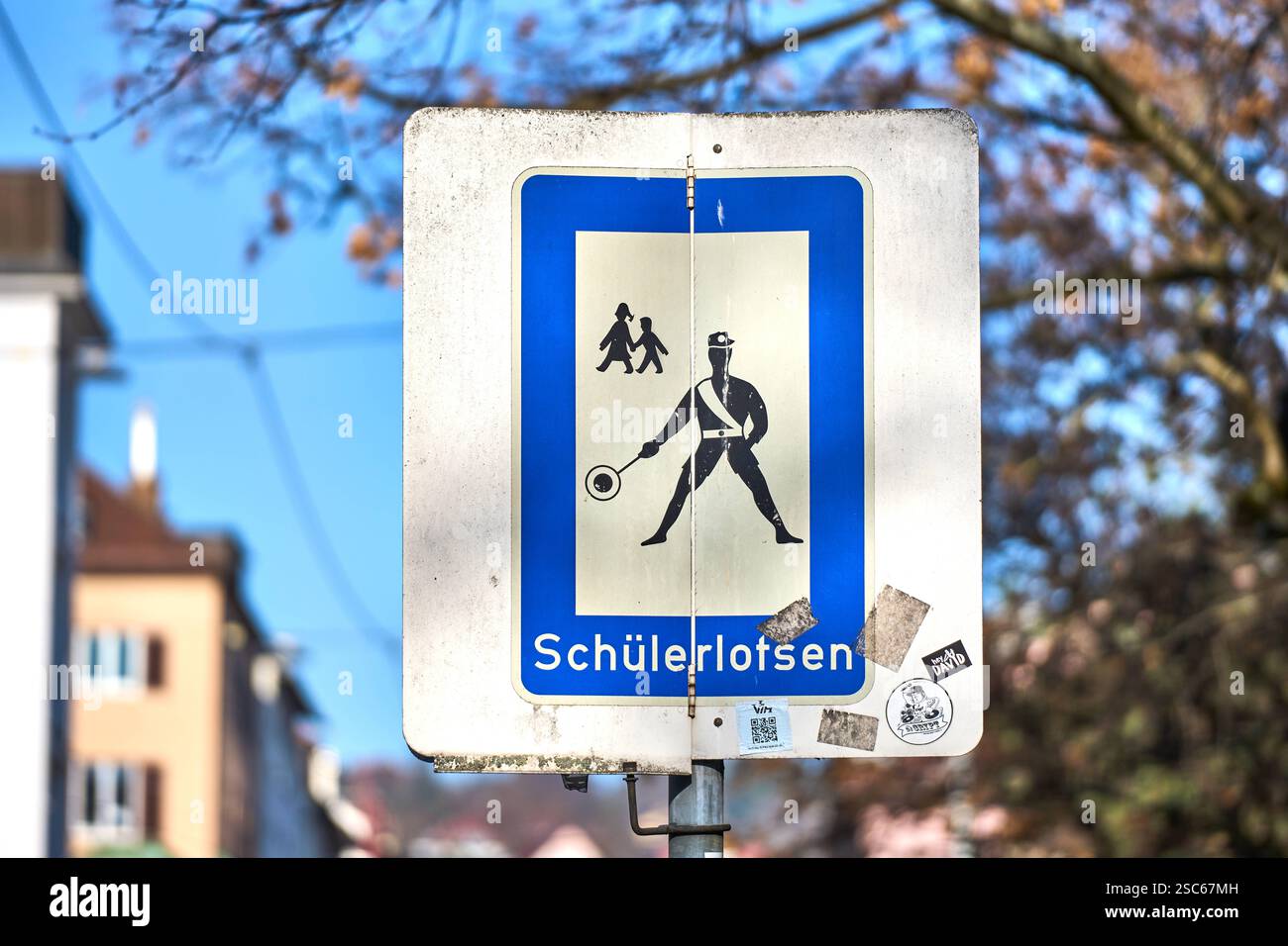 Baden-Württemberg, Stuttgart, Germany - February 5, 2025: A traffic ...